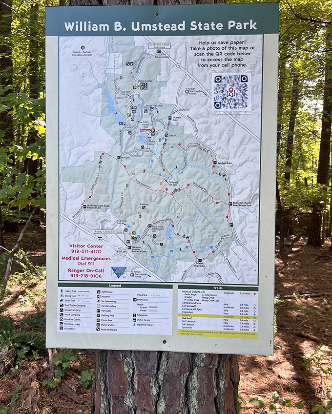 Adventure's roadmap awaits! This trail guide is the difference between "delightful afternoon stroll" and "why am I still walking at sunset?"