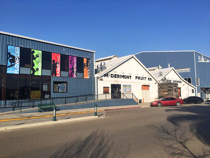 The McDermont Fruit Company building stands as a testament to Lindsay's agricultural roots, now reimagined as a community recreation center. History with a healthy twist!