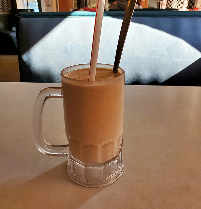 Behold the milkshake that could make a grown person weep tears of pure, creamy joy.