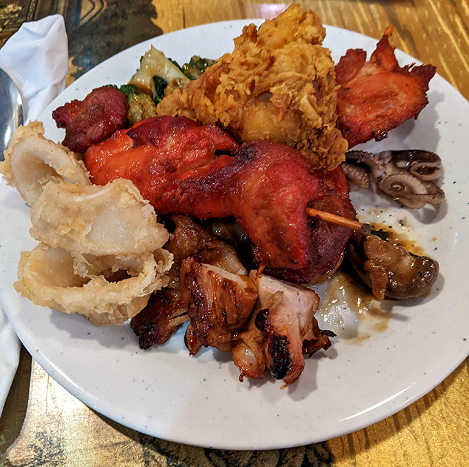 A plate that tells the story of indecision solved &ndash; why choose one dish when you can sample the greatest hits?