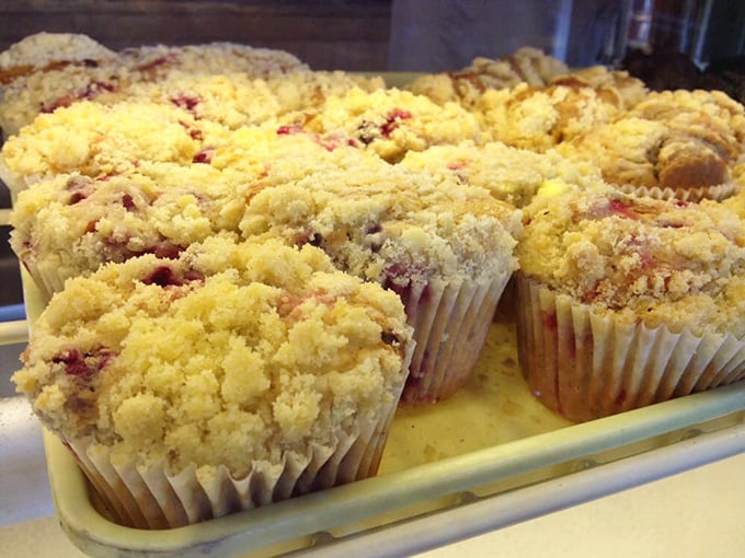 These streusel-topped muffins aren't just breakfast&mdash;they're edible hugs. The crumbly topping alone deserves its own fan club.