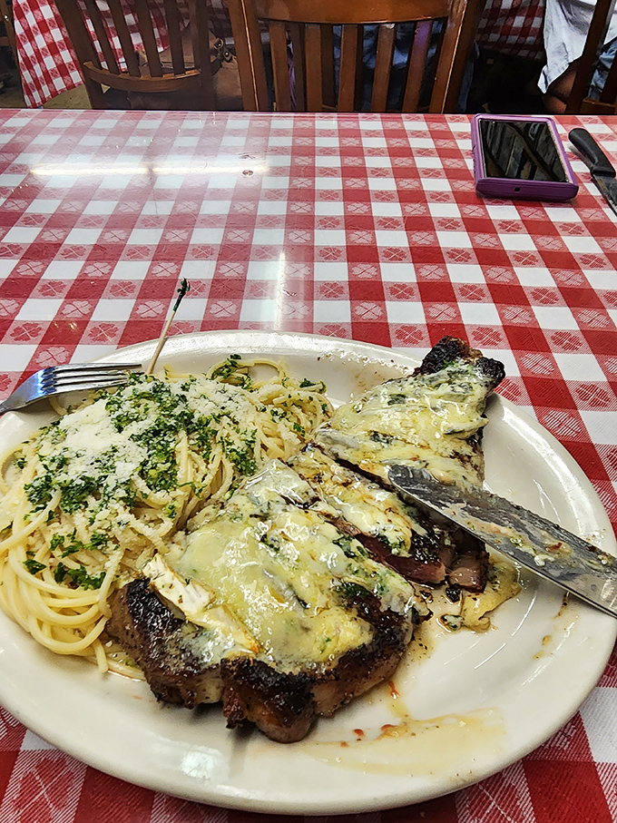 This isn't just steak with cheese - it's what happens when Italy adopts American beef and raises it right.