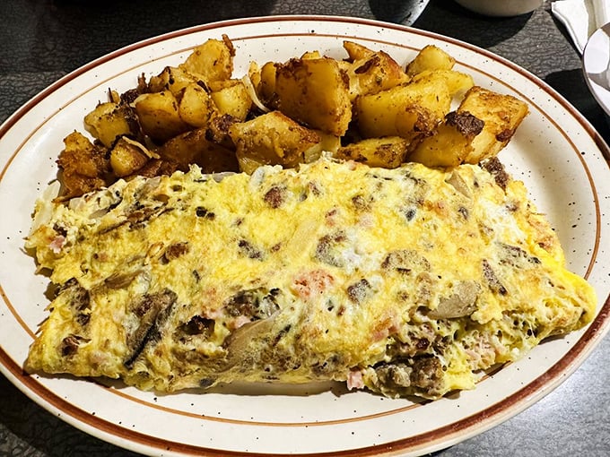 Behold the mighty omelet&mdash;a perfect golden envelope stuffed with enough fillings to make breakfast the undisputed champion of your day.