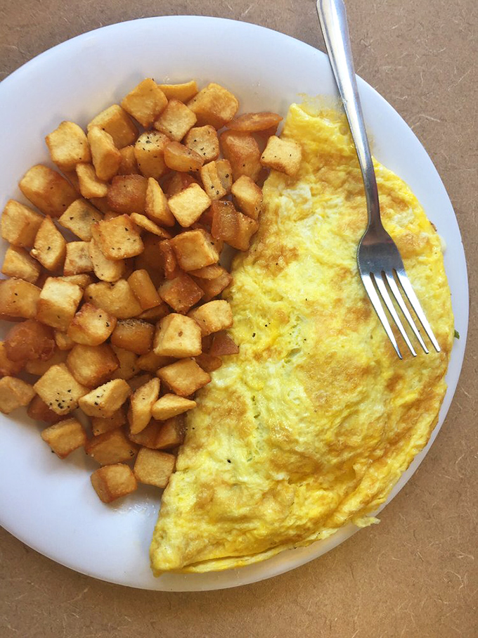 This isn't just any omelet &ndash; it's the morning masterpiece that laughs at your sad bowl of cereal and says, "This is how breakfast is done."