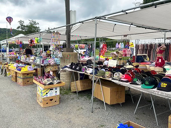 Nothing says "serious antiquing" like a perfectly curated display that tells America's story through objects.