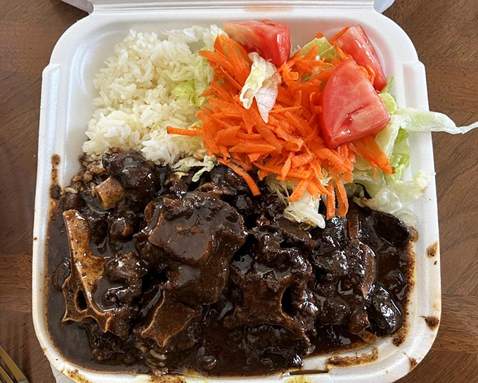 This oxtail stew isn't just dinner, it's an event&mdash;fall-off-the-bone meat swimming in a gravy so rich it deserves its own tax bracket.