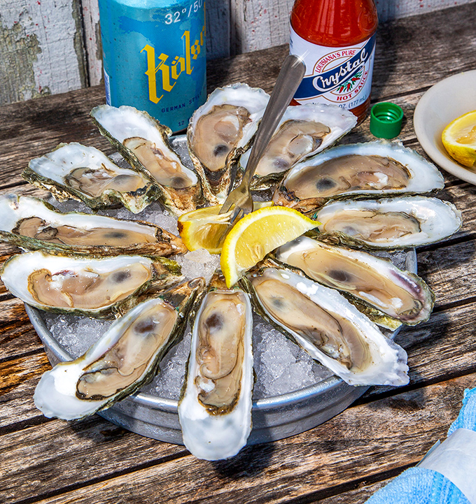 These oysters aren't just served&mdash;they're presented like the crown jewels of the Atlantic. A dozen little miracles on ice.