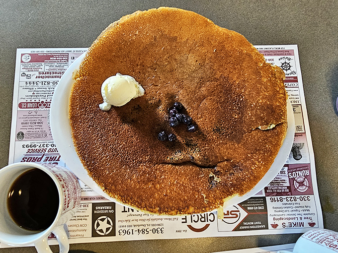 Behold the pancake that launched a thousand return visits&mdash;golden-brown perfection that makes IHOP executives wake up in a cold sweat.