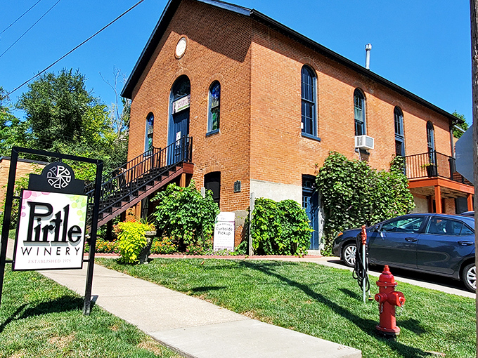 Housed in a converted 1867 German Lutheran church, Pirtle Winery lets you worship at the altar of good taste. Their award-winning Mead might make you religious about Missouri wines.