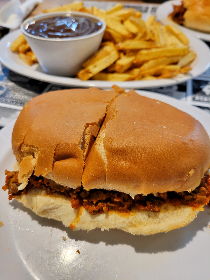 The steak sandwich doesn't need to show off on social media. It's too busy making your taste buds forget every fancy $30 sandwich you've ever had.