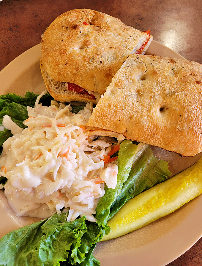 Not all heroes wear capes&mdash;some come on fresh bread with coleslaw and a pickle. This sandwich doesn't need Instagram filters to look this good.