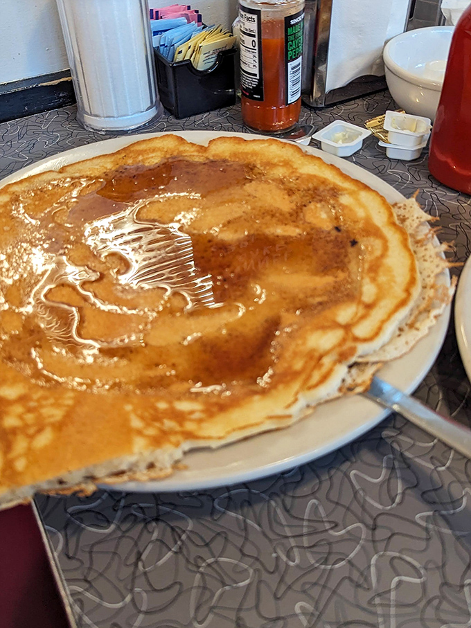 Golden perfection on a plate - these potato pancakes could make even the pickiest eater weep tears of joy.