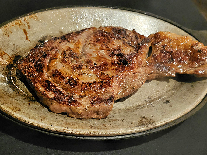 Prime rib so perfectly cooked it should have its own Instagram account. That crust is the result of patience&mdash;something we could all use more of.