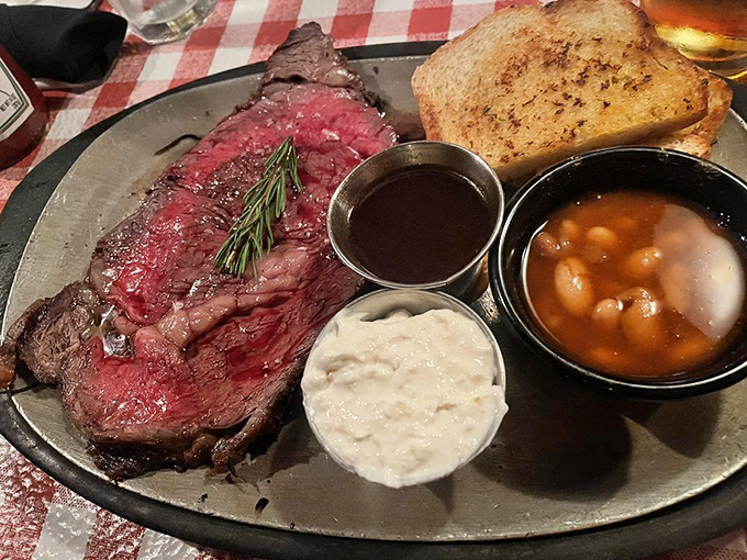 Behold the prime rib that makes grown adults weep tears of pure, unadulterated joy and satisfaction.
