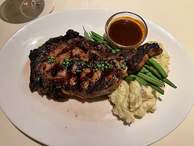 This isn't just a ribeye&mdash;it's a masterpiece of primal simplicity that makes you wonder why you ever bothered with fancy food trends.