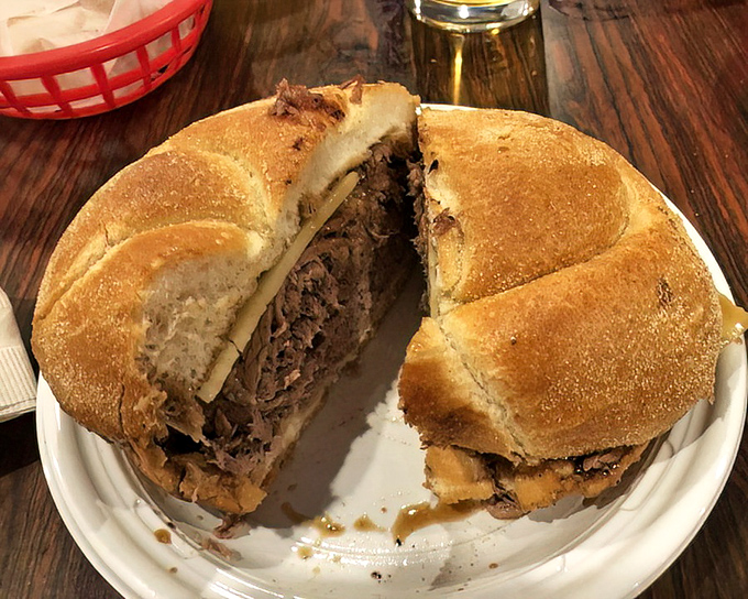 The star of the show&mdash;a roast beef sandwich so perfectly executed it makes you wonder why anyone bothers with complicated food. Simple perfection on a kaiser roll.