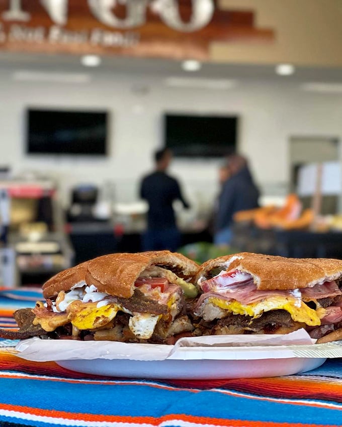 This cross-section of perfection makes other sandwiches look like they're not even trying.