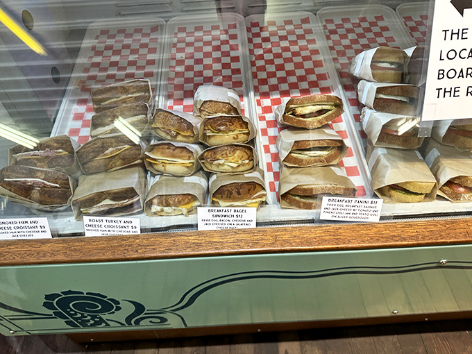 Wrapped in paper, stacked with care&mdash;these aren't just sandwiches, they're edible architecture waiting to transform your roadtrip into a culinary expedition.