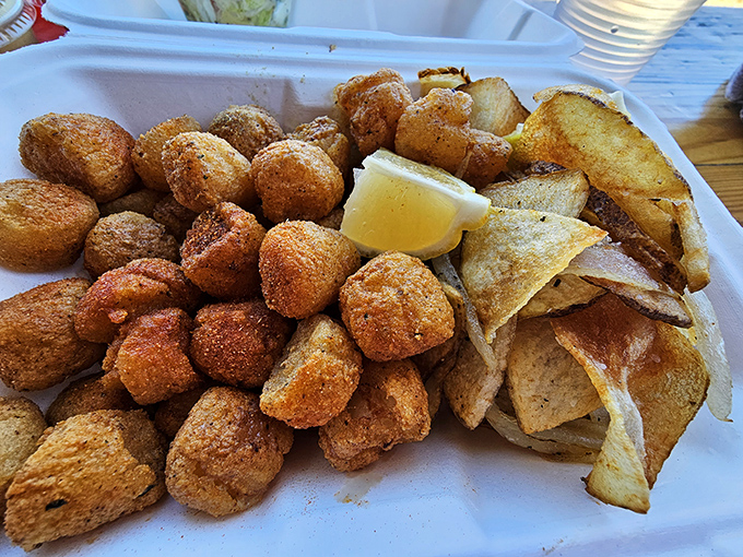 Golden-seared scallops that could make even the pickiest eater forget about their dietary restrictions completely.