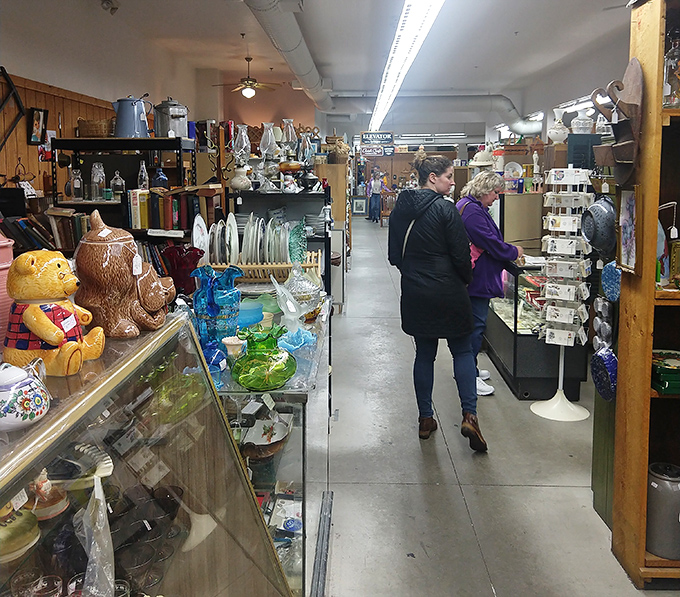 Treasure hunters navigate narrow aisles like archaeologists, each turn revealing potential discoveries their homes didn't know they needed.