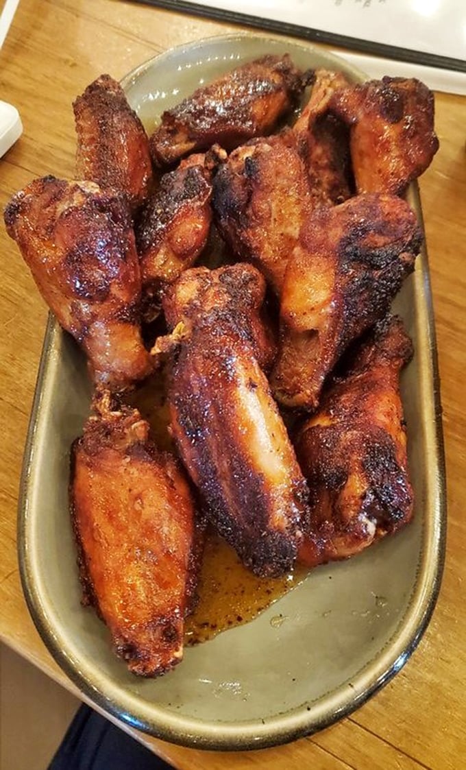 These smoked wings aren't just cooked, they're transformed – sporting a bark so beautiful it deserves its own Instagram account.
