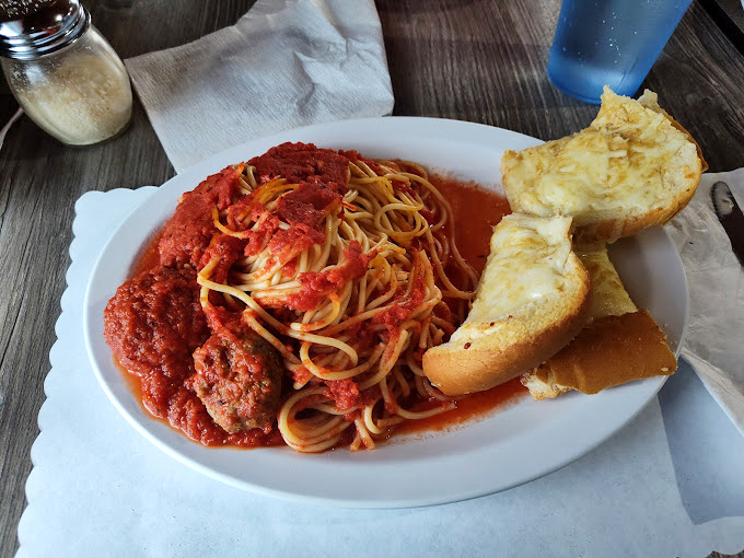 Spaghetti and meatballs that would make your Italian grandmother weep with joy&mdash;or jealousy. That sauce has definitely been simmering since breakfast.