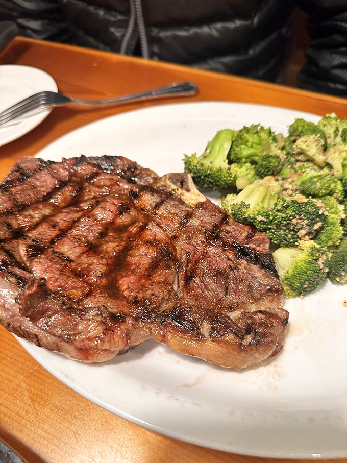 Grill marks that deserve their own Instagram account. This perfectly seared steak doesn't need a filter&mdash;just your undivided attention.