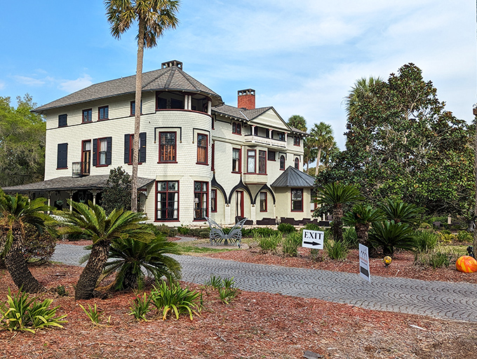 The Stetson Mansion showcases Gilded Age grandeur with a Florida twist. No top hats required for touring this architectural gem.