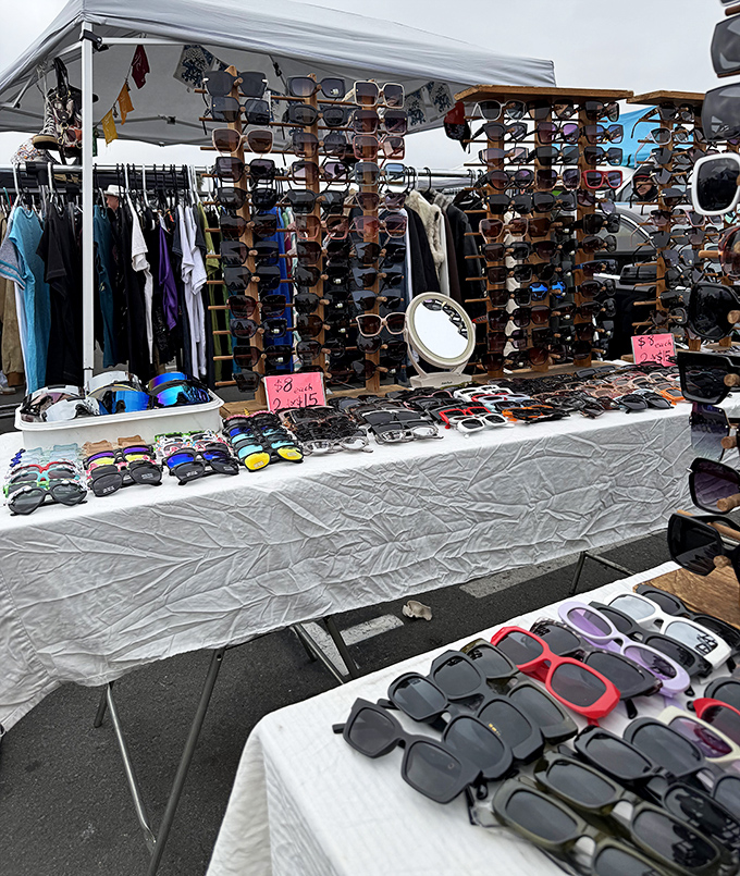 Sunglasses as far as the eye can see! From practical protection to statement pieces, there's a pair for every face and fashion sense.