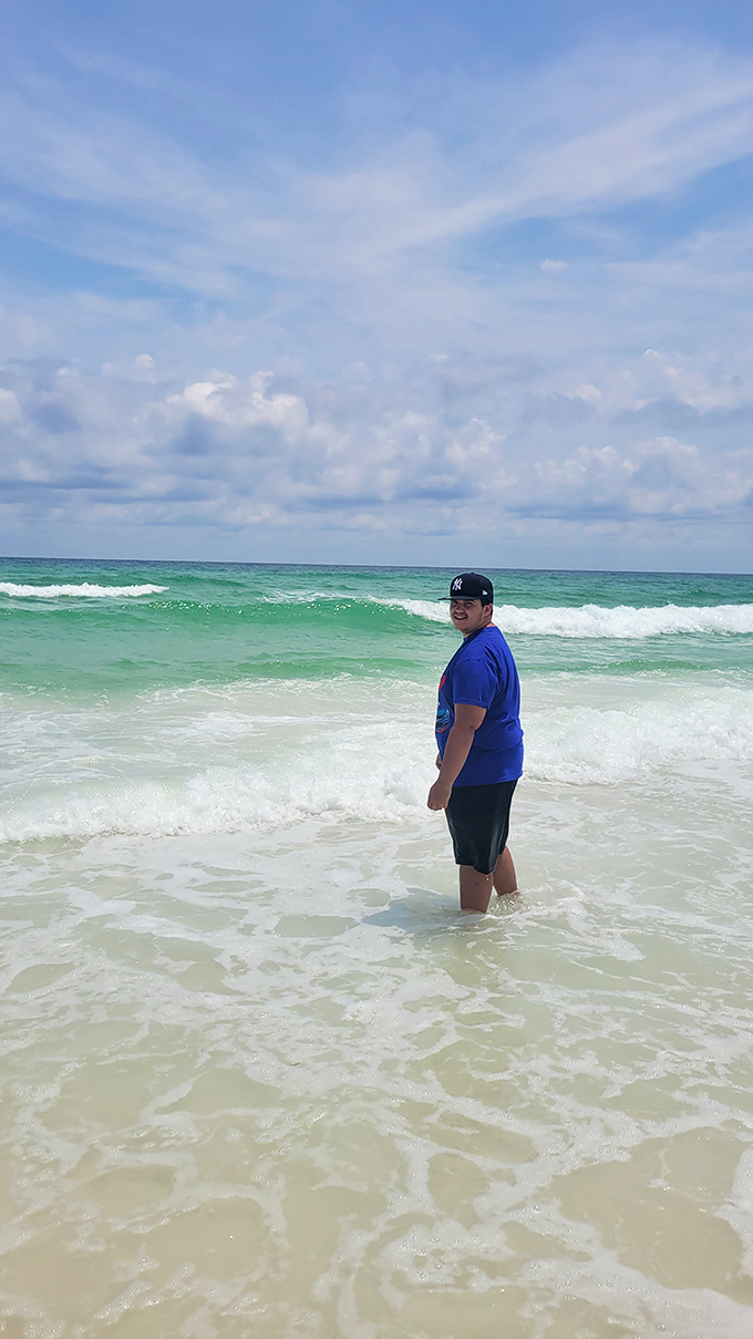 The Gulf waters here are so clear and inviting, you'll wonder if you've accidentally wandered into a Caribbean travel brochure.