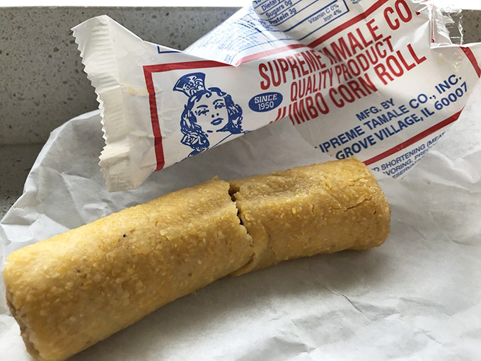 Wrapped like presents from your Mexican grandmother, these tamales are pure corn-husked happiness.