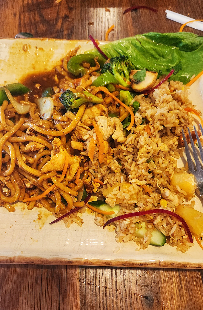 Noodles that dance with vegetables and protein in perfect harmony&mdash;this isn't just dinner, it's a choreographed masterpiece of textures and flavors.