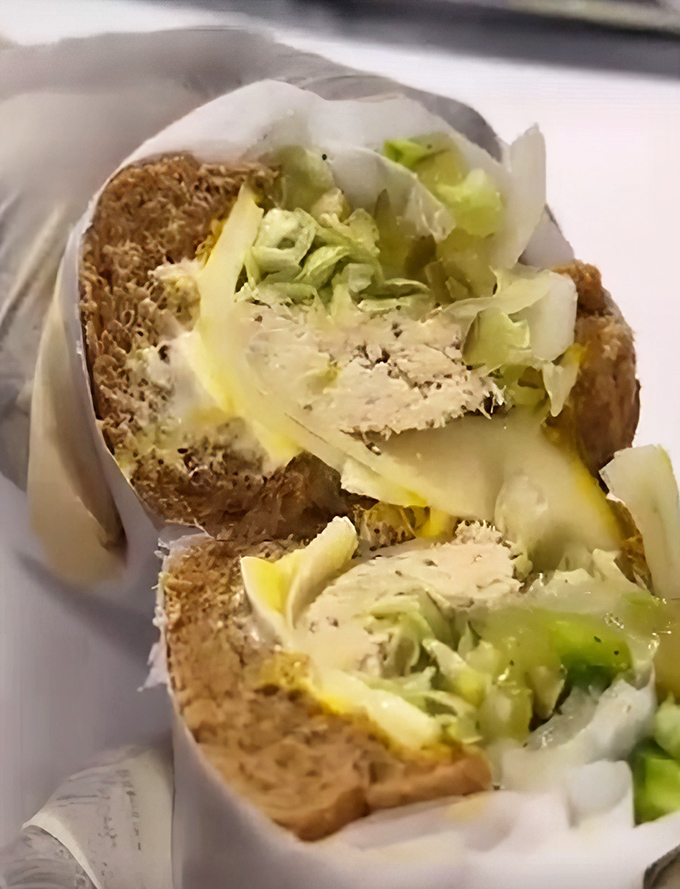 Not some fancy "deconstructed tuna experience," but the platonic ideal of what a tuna sandwich should be&mdash;fresh, perfectly seasoned, and generous.