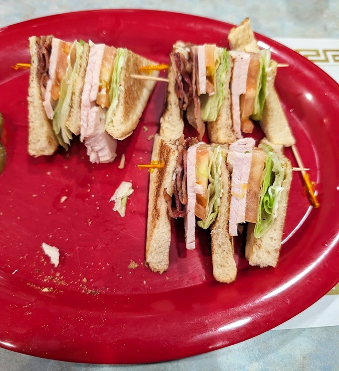 Behold the architectural marvel that is the Turkey Club&mdash;a sandwich so perfectly constructed it could qualify for an engineering award.