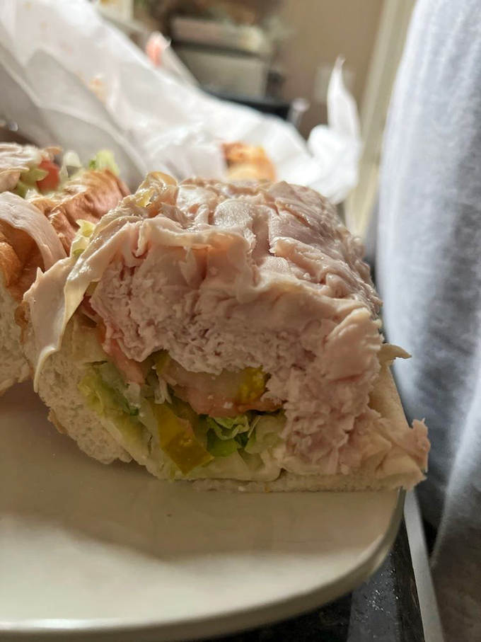 Turkey piled higher than your weekend to-do list. This hoagie doesn't just satisfy hunger &ndash; it abolishes it with cold-cut authority.