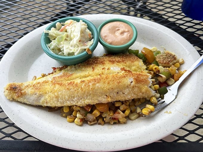 Behold the golden walleye masterpiece that's causing quite the stir among Ohio's discerning fish enthusiasts.