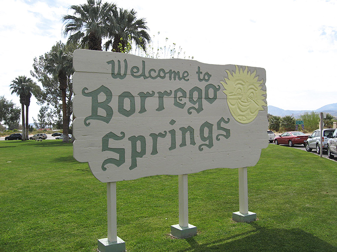 The welcome sign says it all &ndash; cheerful, unpretentious, and bathed in sunshine. No velvet ropes or exclusive guest lists here.