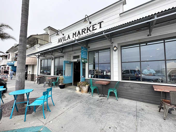 Avila Market stands ready with provisions for impromptu picnics and those "I forgot sunscreen" moments that inevitably arise on perfect beach days.