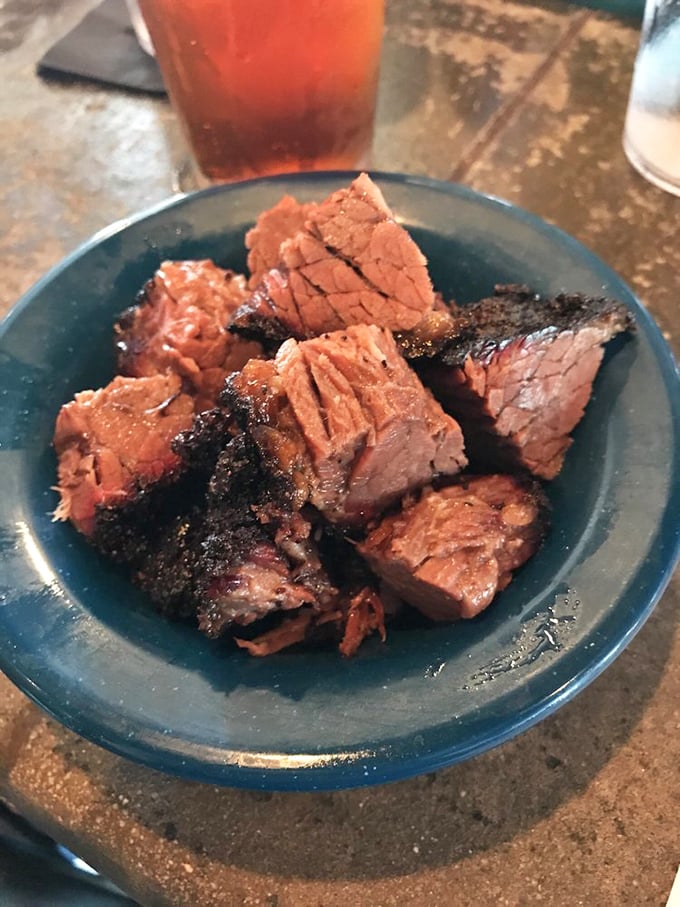 Burnt ends: BBQ's most coveted treasure. These caramelized morsels of brisket are the meat equivalent of hitting the culinary lottery.