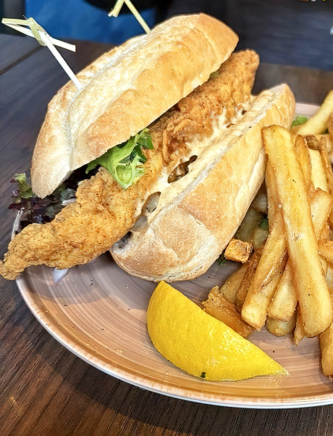 The fish sandwich that launched a thousand road trips. Golden-crisp exterior giving way to flaky white fish—this is what dreams are made of, Pittsburgh-style.