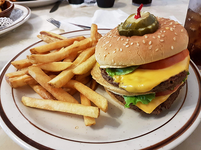This isn't just a cheeseburger &ndash; it's a masterclass in how beef, cheese, and bun should dance together.
