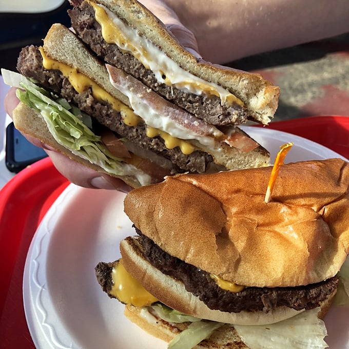 Behold the star of the show: a cheeseburger that doesn't need fancy aioli or artisanal buns to make you weak in the knees&mdash;just honest-to-goodness flavor.