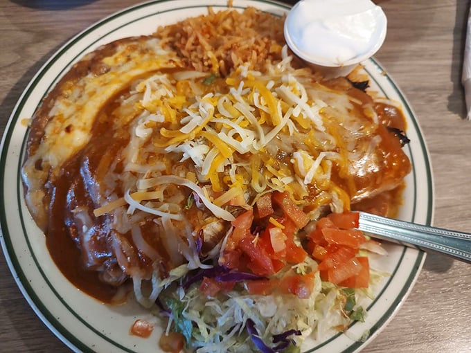 Behold the chimichanga - crispy golden perfection that's basically a burrito's more adventurous, party-loving cousin.