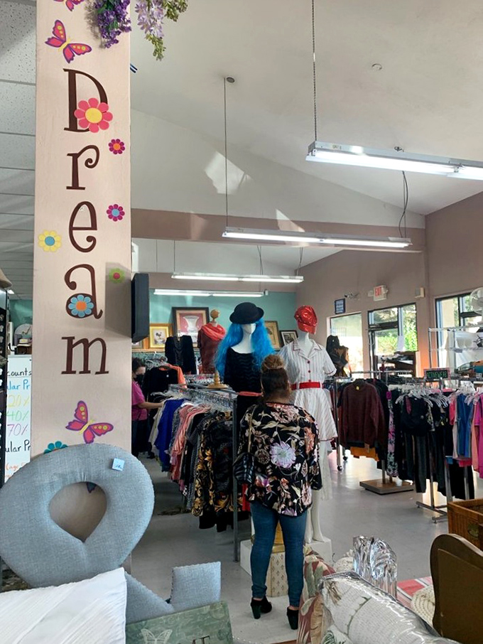 The "Dream" section isn't just selling clothes—it's offering second chances at style statements that won't require a second mortgage.