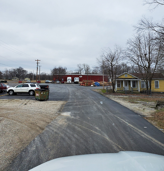 Modest homes with practical driveways tell the real story of retirement affordability &ndash; no gated communities necessary when community itself provides security.