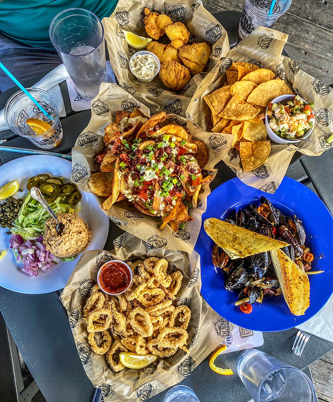When your table looks like this, you know you've made all the right life choices today.