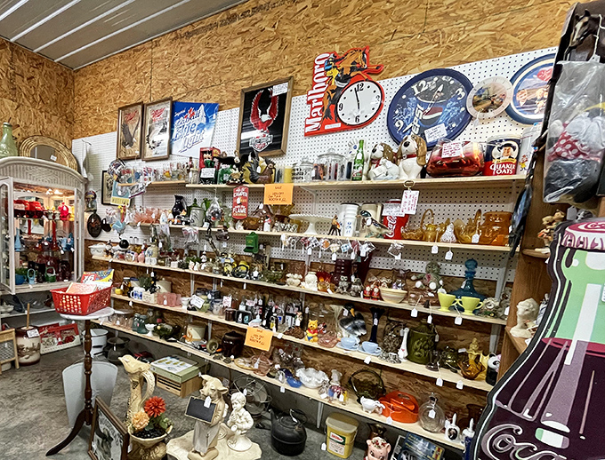 Nostalgia comes in all shapes and sizes. This booth is where childhood memories and "I remember when" conversations are born.