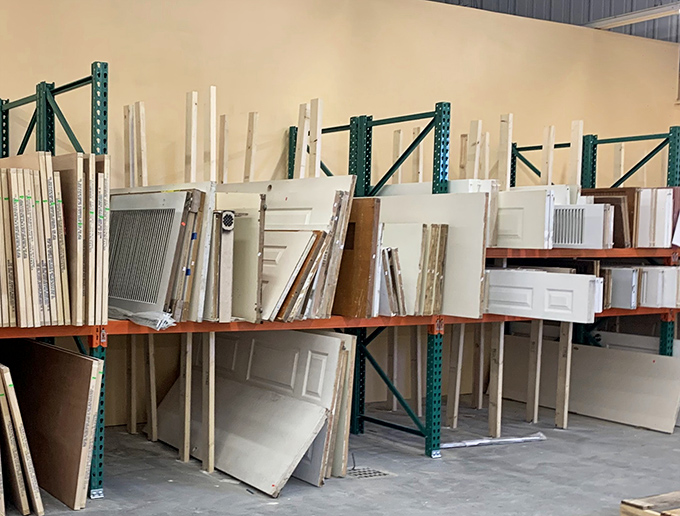 Door heaven! Finding the perfect vintage door here is like discovering the secret passage to Narnia, but with better pricing and no talking lions.