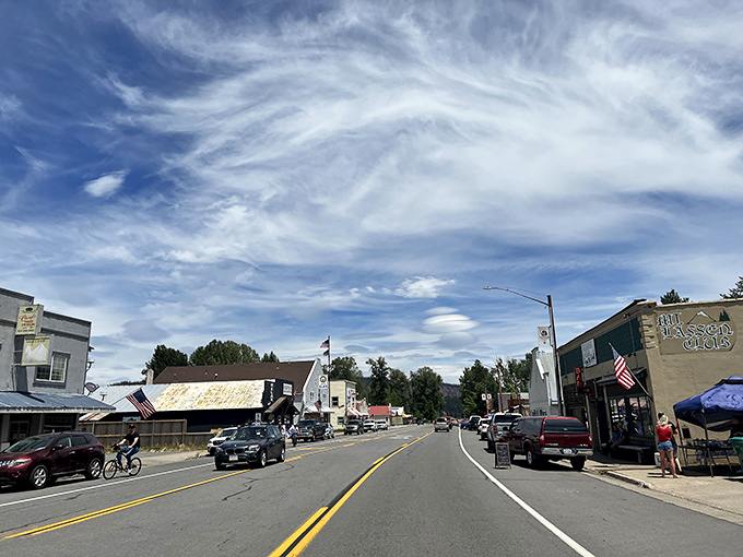 Main Street Chester: where the pace slows down, the sky opens up, and you suddenly remember what clouds are supposed to look like.