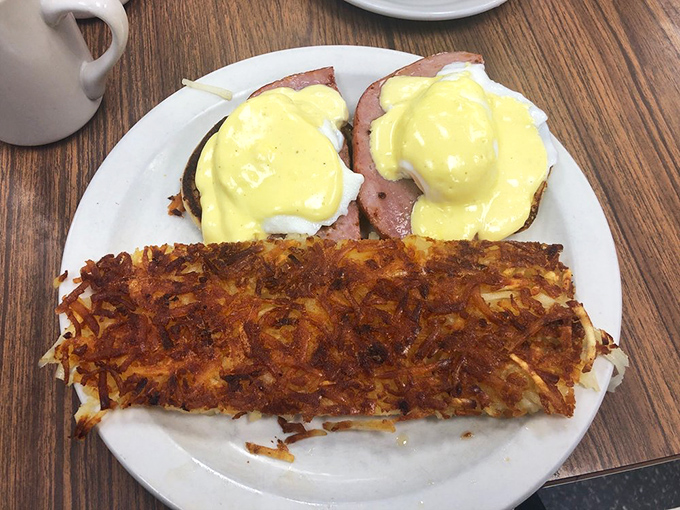 Eggs Benedict so perfect, even Julia Child would've traded her French cookbook for the recipe.